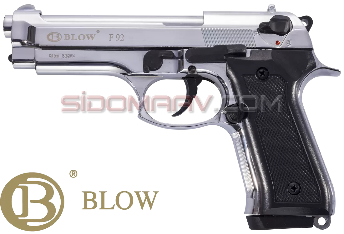 Blow F92 Parlak Krom Kurusıkı Tabanca | Blow Kurusıkı Tabanca Satın Al
