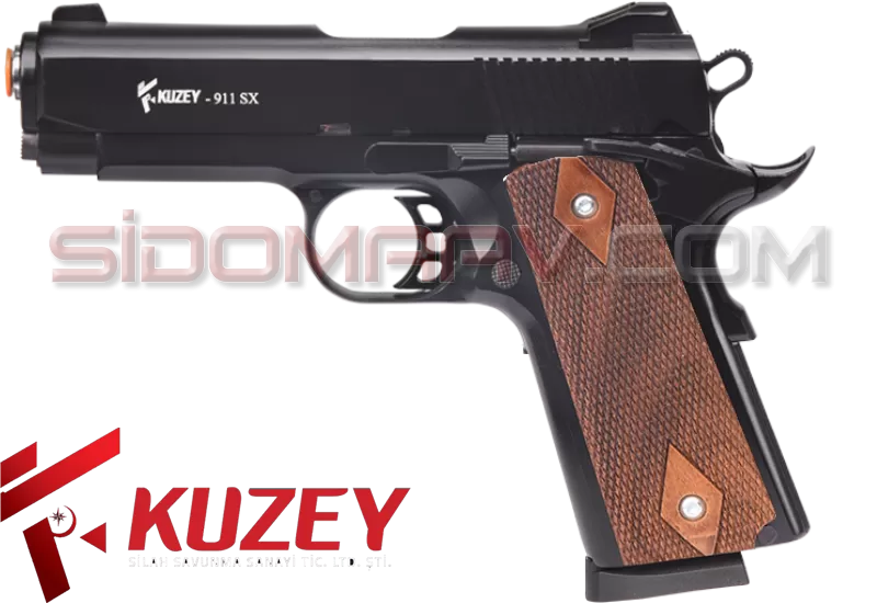 Kuzey 911 Sx Siyah Ahşap Kabza Kurusıkı Tabanca Satın Al