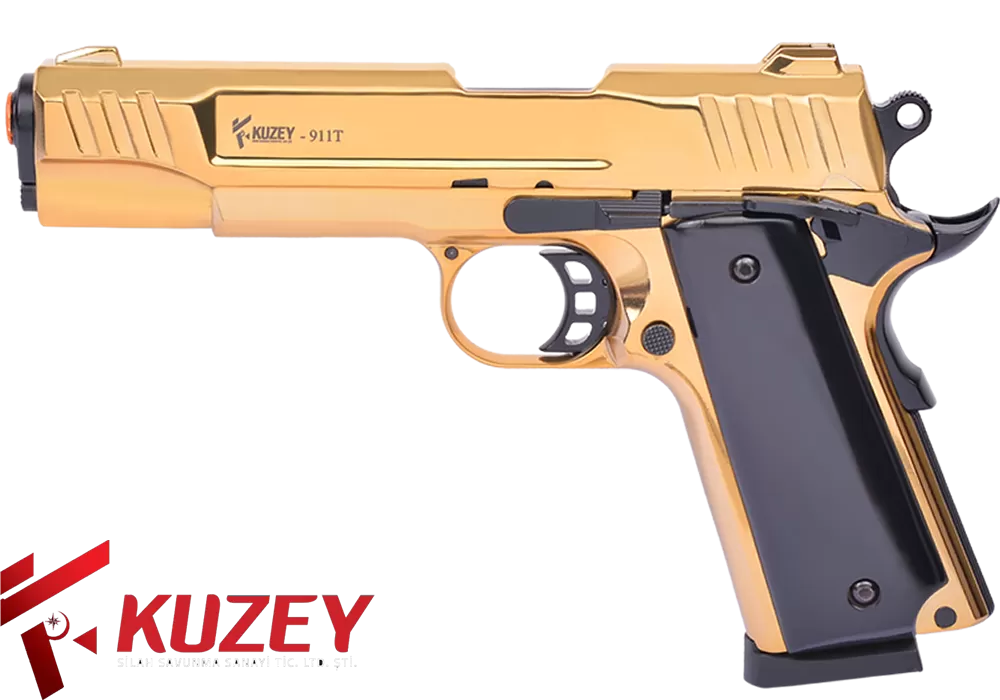 Kuzey 911T Altın Kurusıkı Tabanca Satış Yeri Sidomaav.com