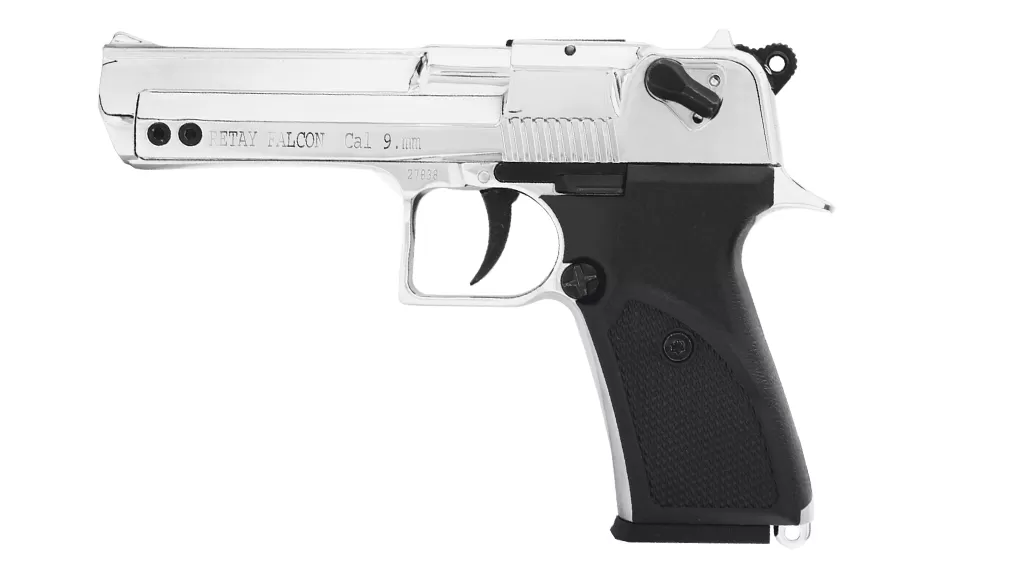 Retay Falcon Kurusıkı Tabanca Baby Desert Eagle Parlak Krom Fiyatı