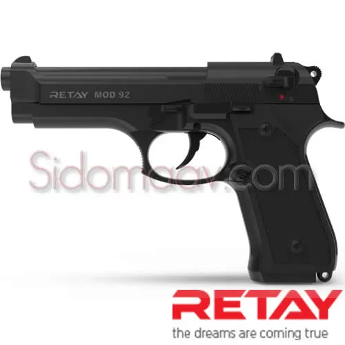 Retay Mod 92 Siyah Kurusıkı Tabanca | Retay F92 Kurusıkı Tabanca