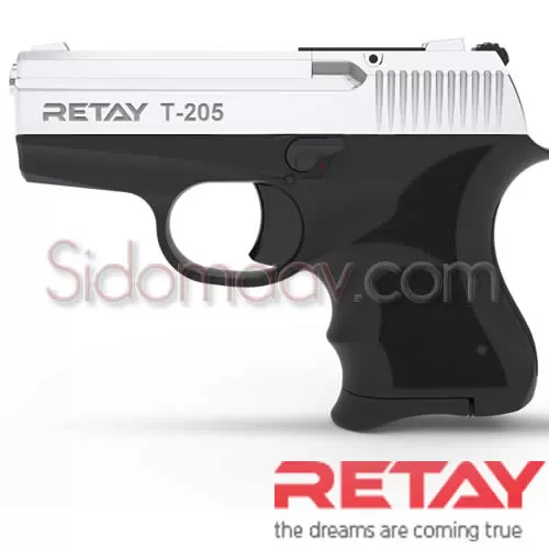 Retay T205 Parlak Krom Kurusıkı Tabanca Fiyatı